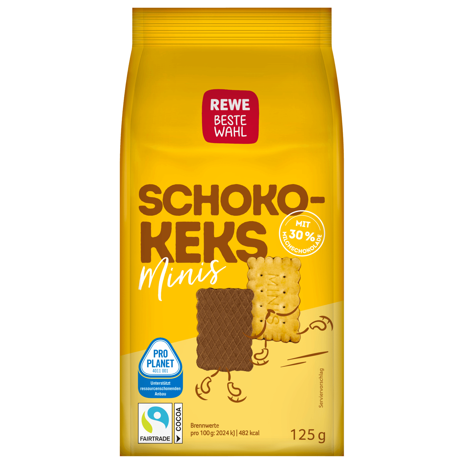 Biscuiti cu cioco Rewe 125g | Kurt German Market