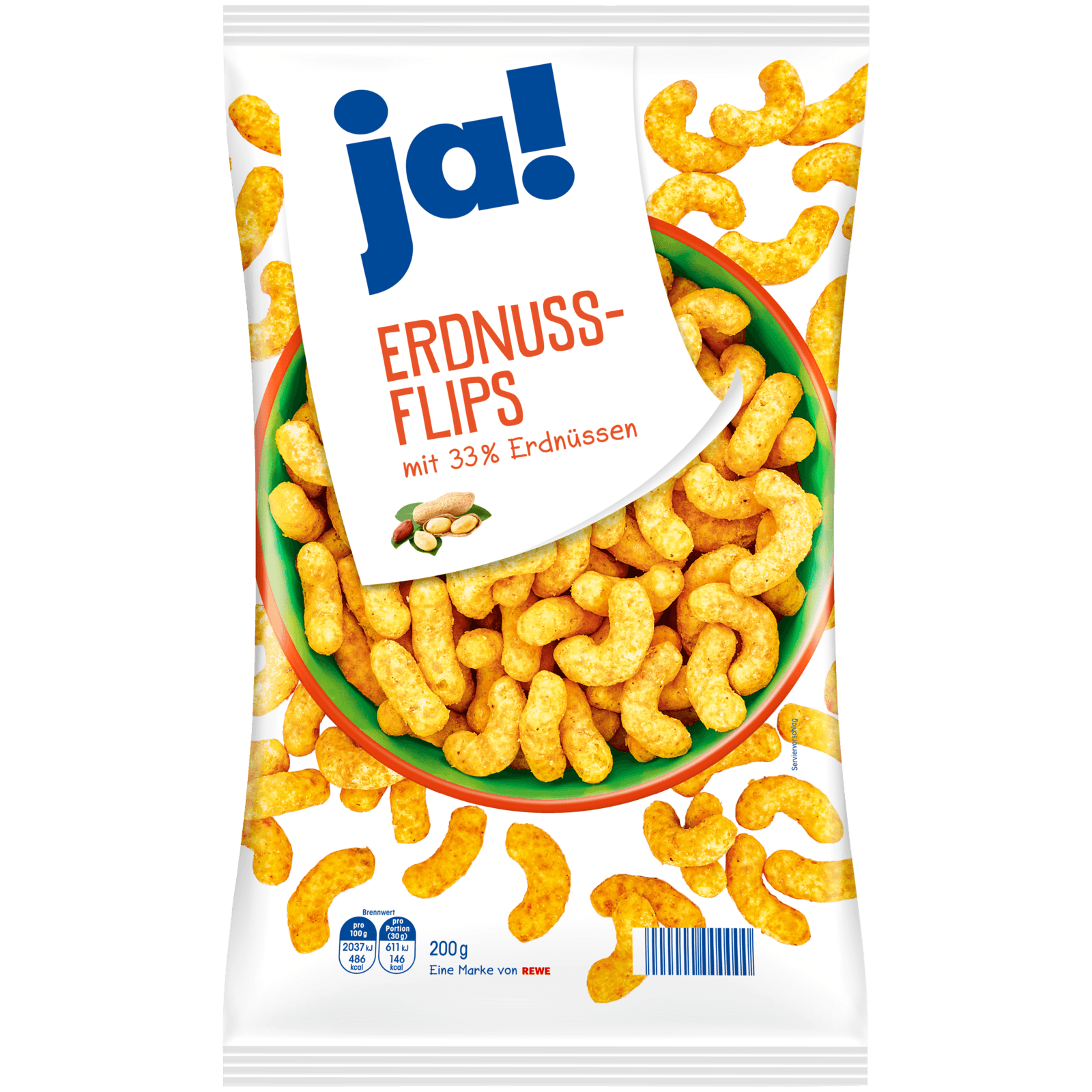 Snack alune flips 200g JA | Kurt German Market