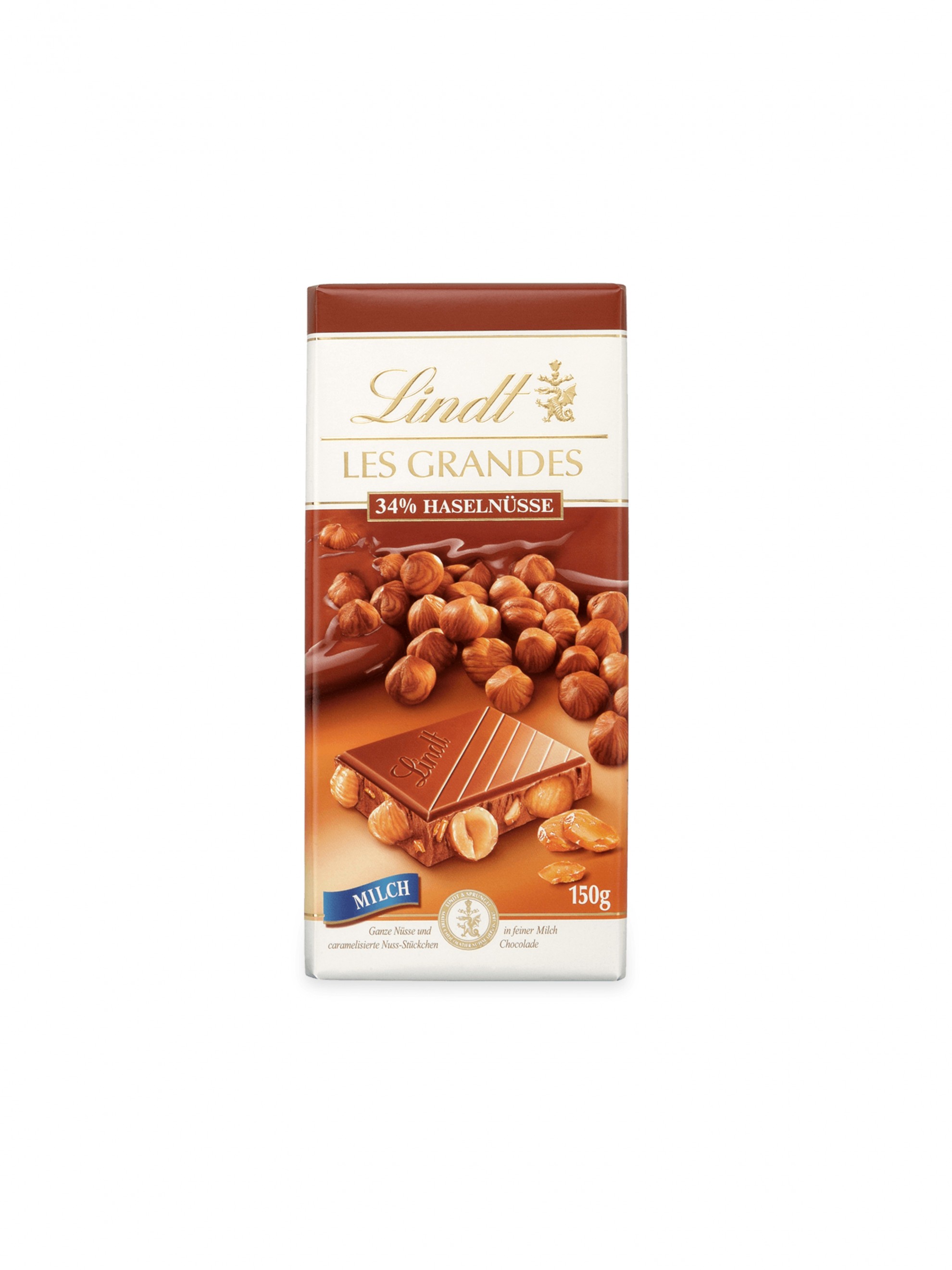 Lindt Grandes haselnuss milch 150g | Kurt German Market